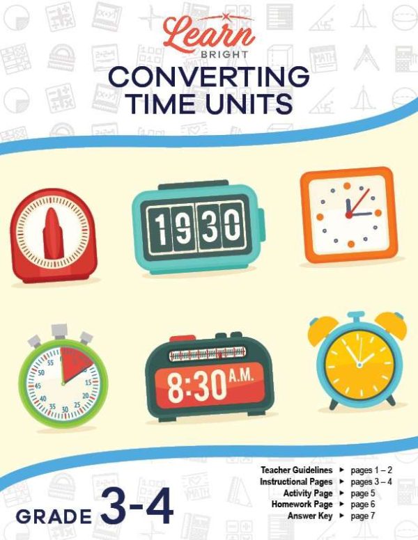 Converting Time Units, Free PDF Download - Learn Bright Converting Time Units, Free PDF Download - Learn Bright