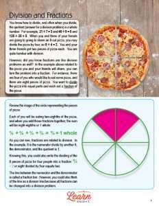 Interpret Fractions as Division, Free PDF Download - Learn Bright