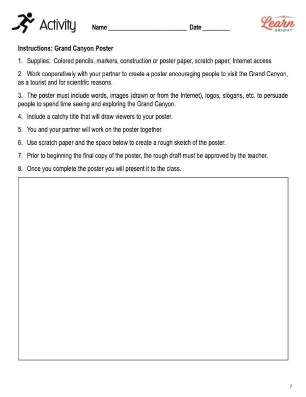 Grand Canyon, Free PDF Download - Learn Bright